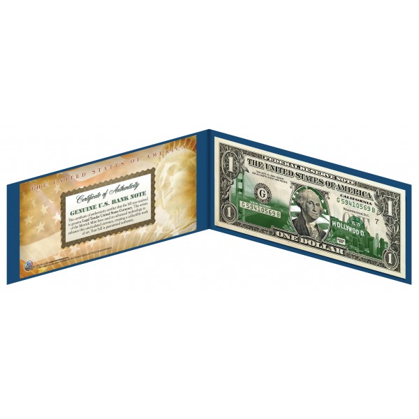 CALIFORNIA State $1 Bill - Genuine Legal Tender - U.S. One-Dollar ...